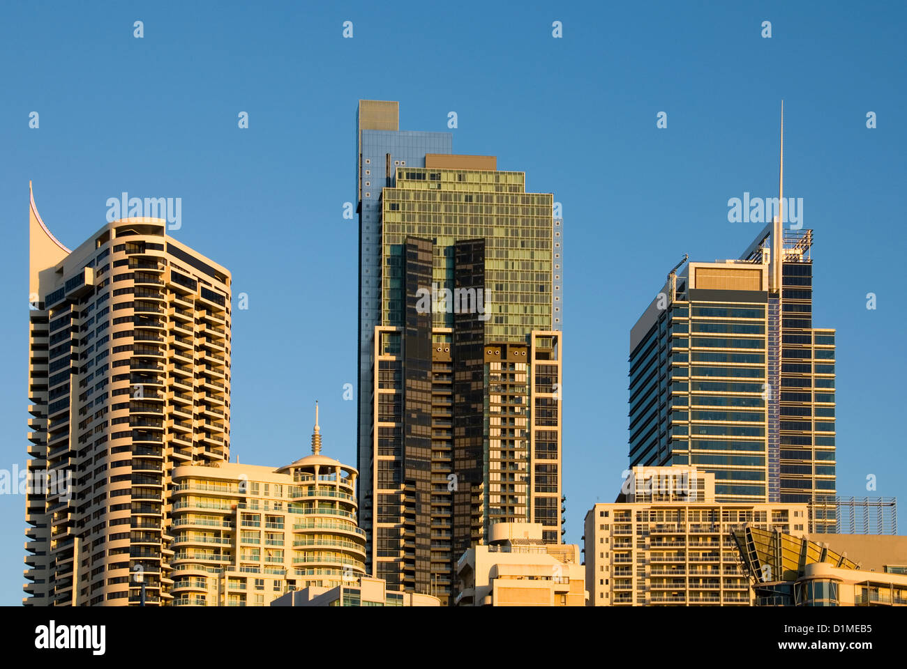 Inner-city buildings at dusk, Sydney, Australia Stock Photo - Alamy