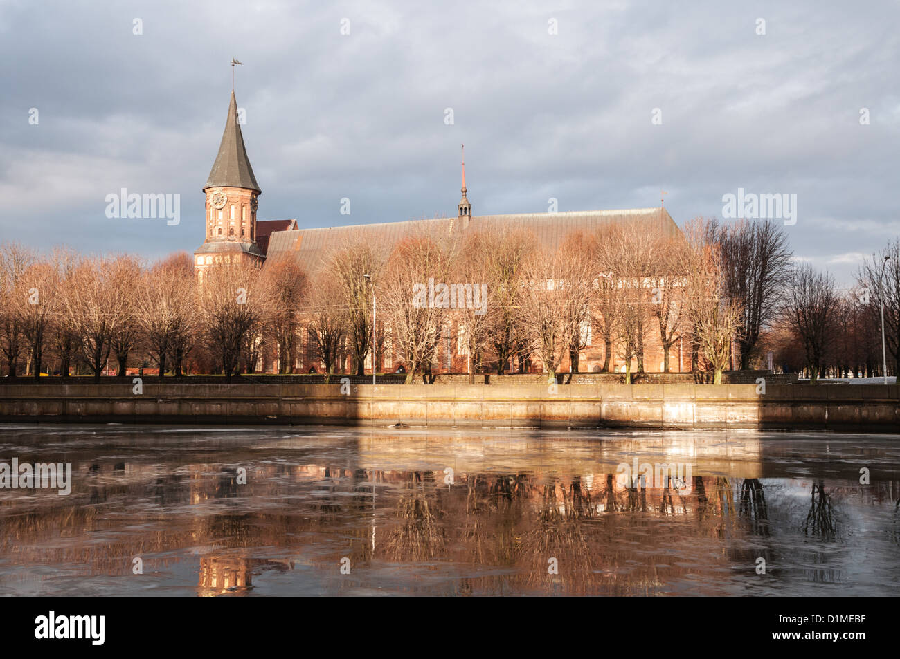 Kant's cathedral in Kaliningrad. Russia Stock Photo - Alamy