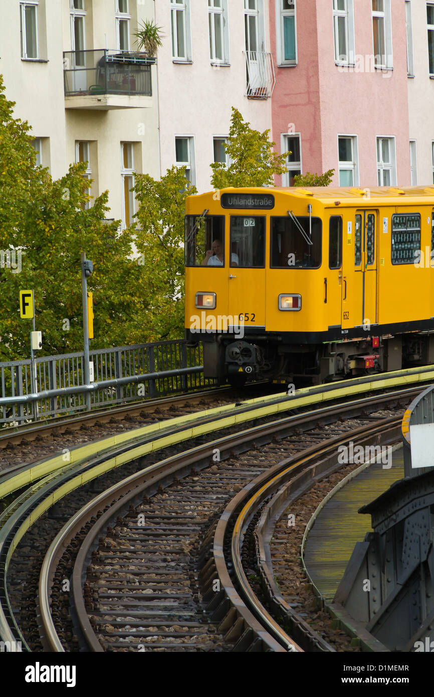 Bvg underground railway train hi-res stock photography and images - Alamy