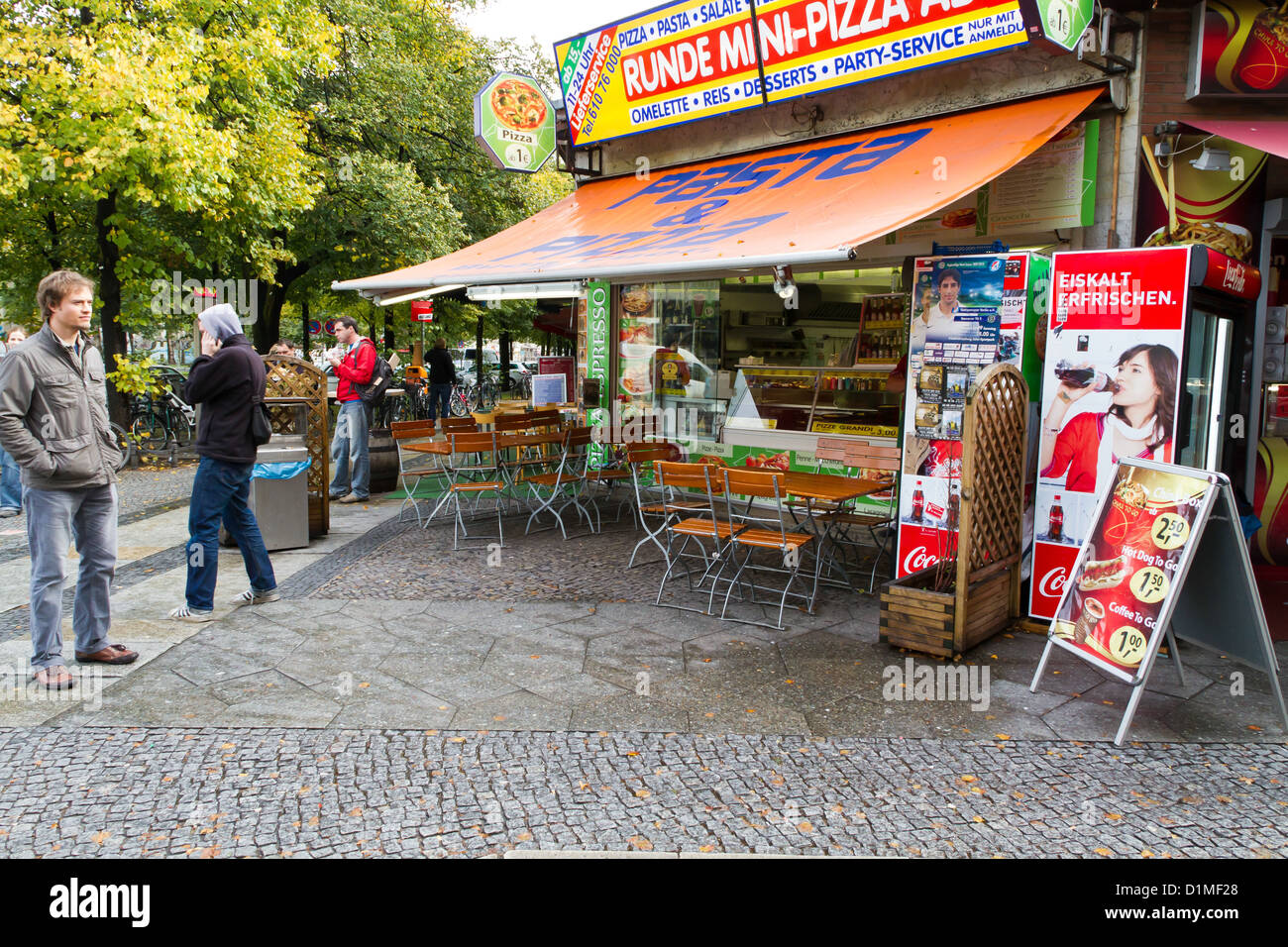 Kiosk in Berlin Kreuzberg, Germany Stock Photo - Alamy
