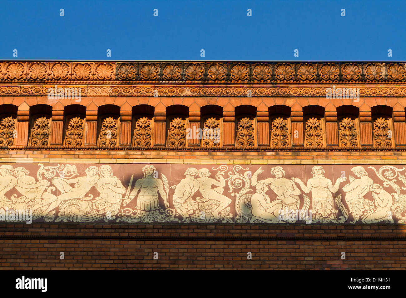 Exterior Facade with Wall Painting in Berlin, Germany Stock Photo - Alamy