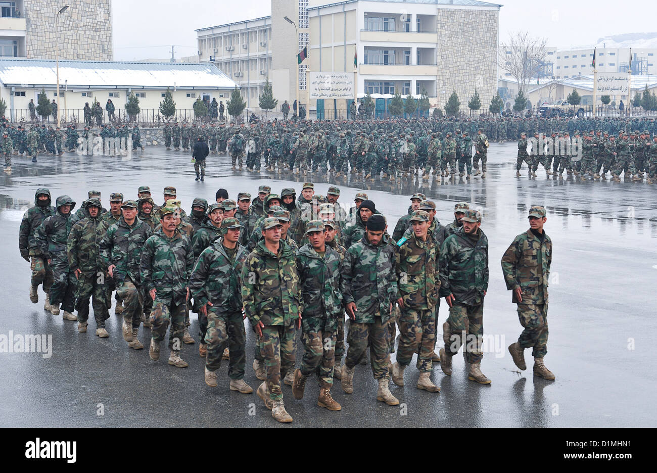 The Kabul Military Training Centre (KMTC Stock Photo - Alamy