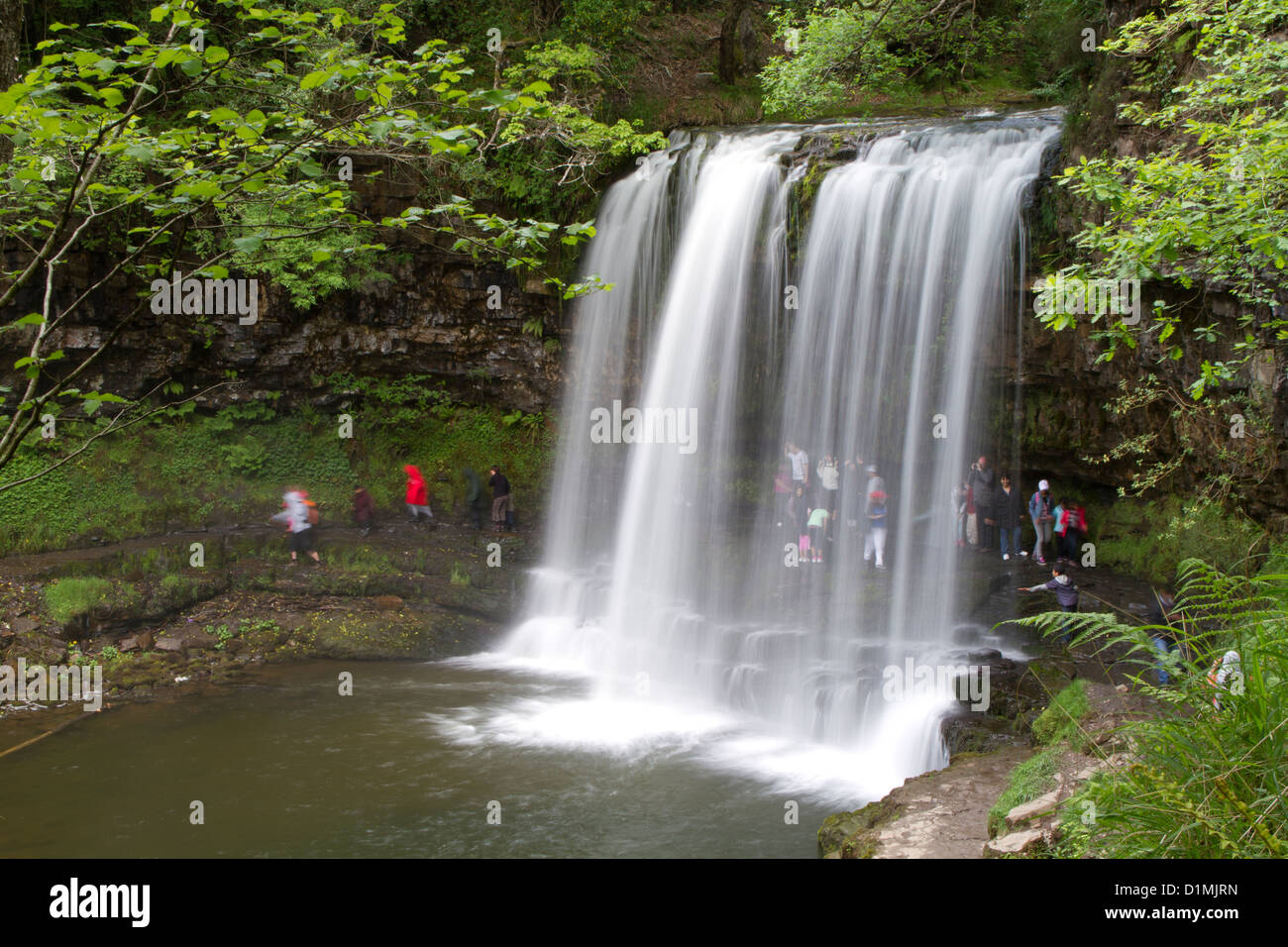 Brecon wasserfall hi-res stock photography and images - Alamy