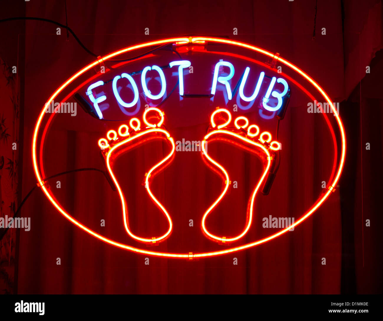 Foot sign hi-res stock photography and images - Alamy