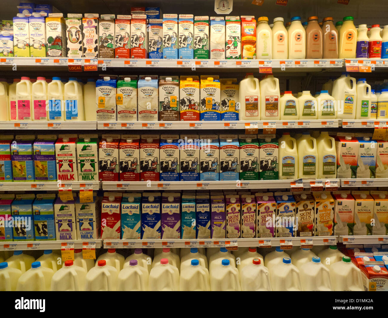 Packaged Dairy Products High Resolution Stock Photography and Images ...