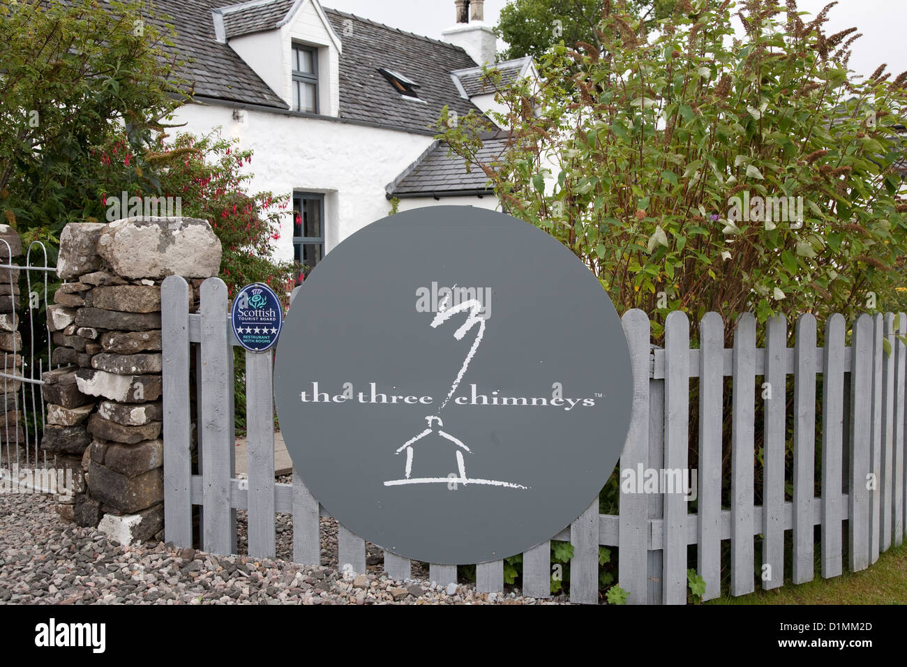 Three Chimneys Restaurant, Isle of Skye, Scotland, UK Stock Photo - Alamy