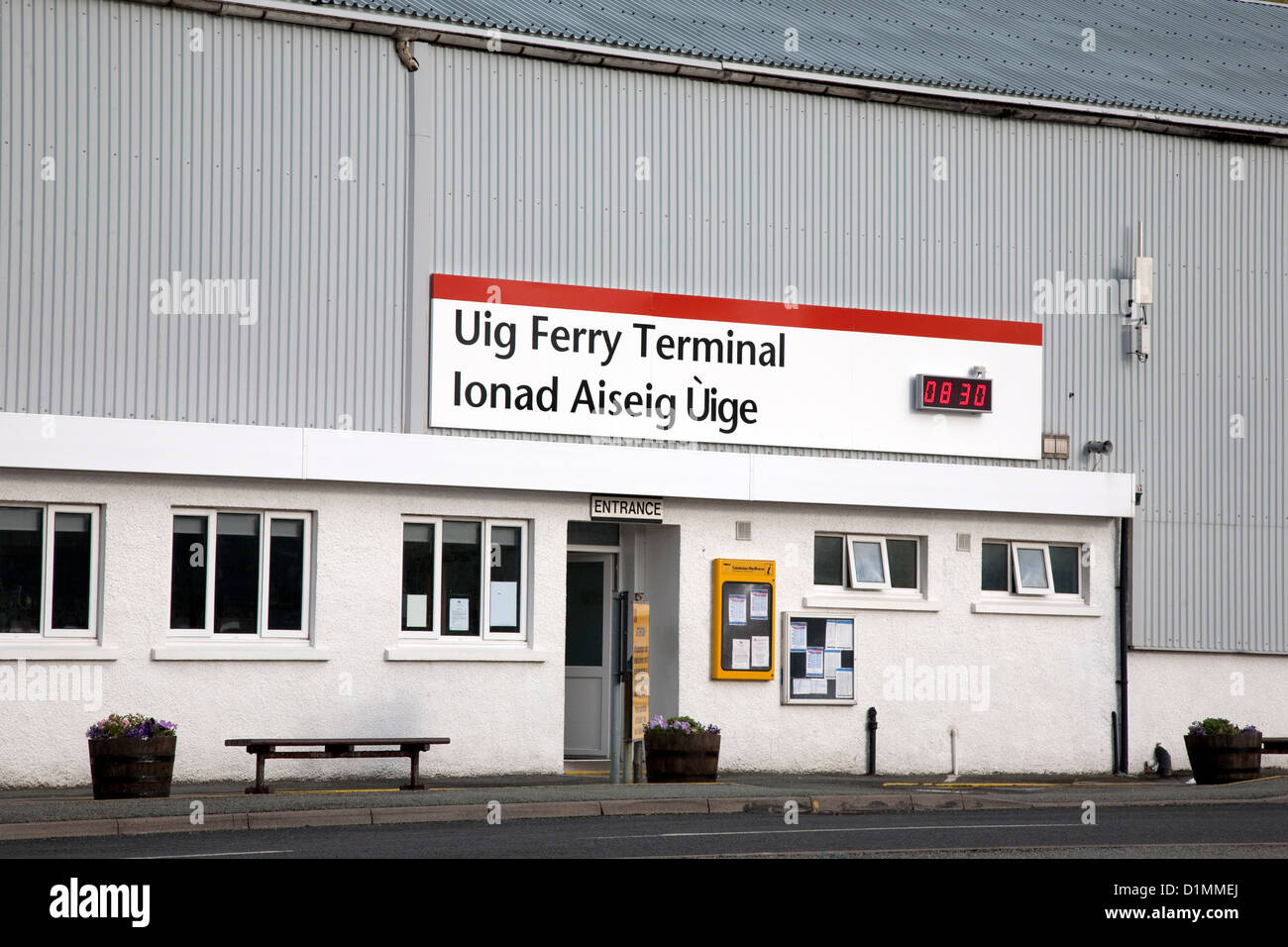 Uig Ferry Terminal; Isle of Skye; Scotland Stock Photo - Alamy