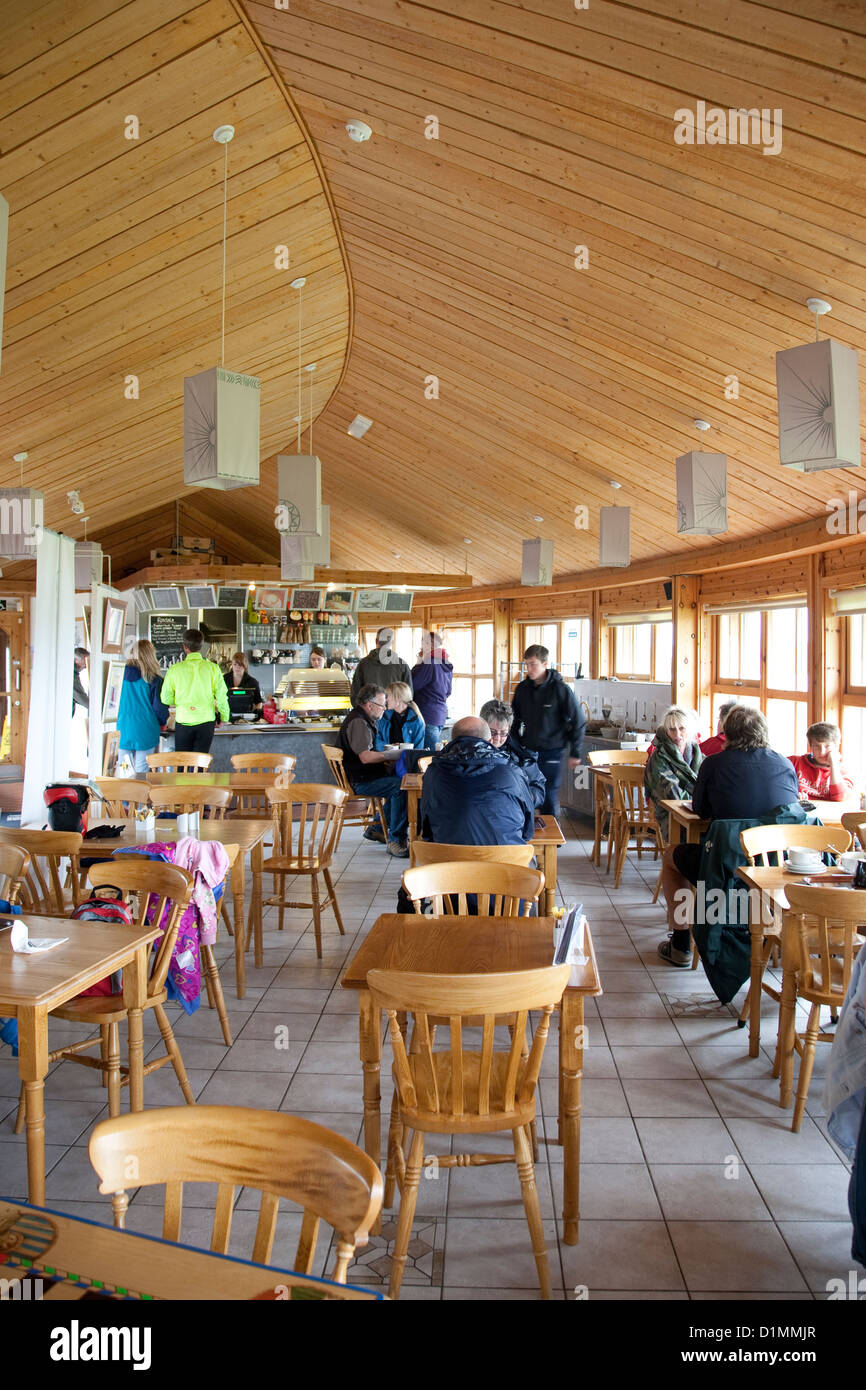 Visitor Centre and Cafe at Callanish Standing Stones; Isle of Lewis ...