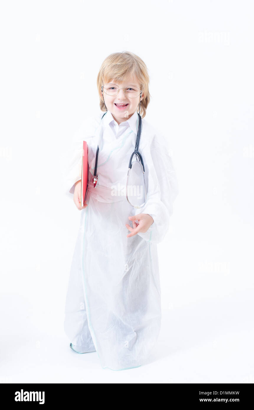 Doctor child hospital kid Cut Out Stock Images & Pictures - Alamy