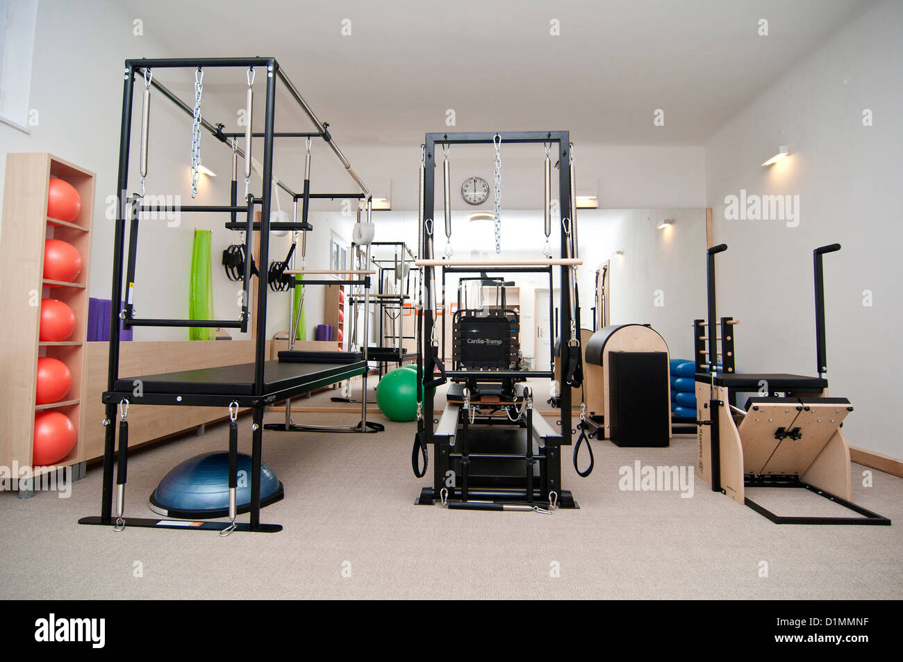 Small Pilates Studio Stock Photo - Alamy