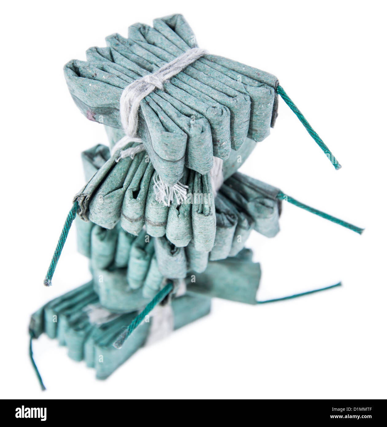 Firecrackers isolated on white background Stock Photo - Alamy