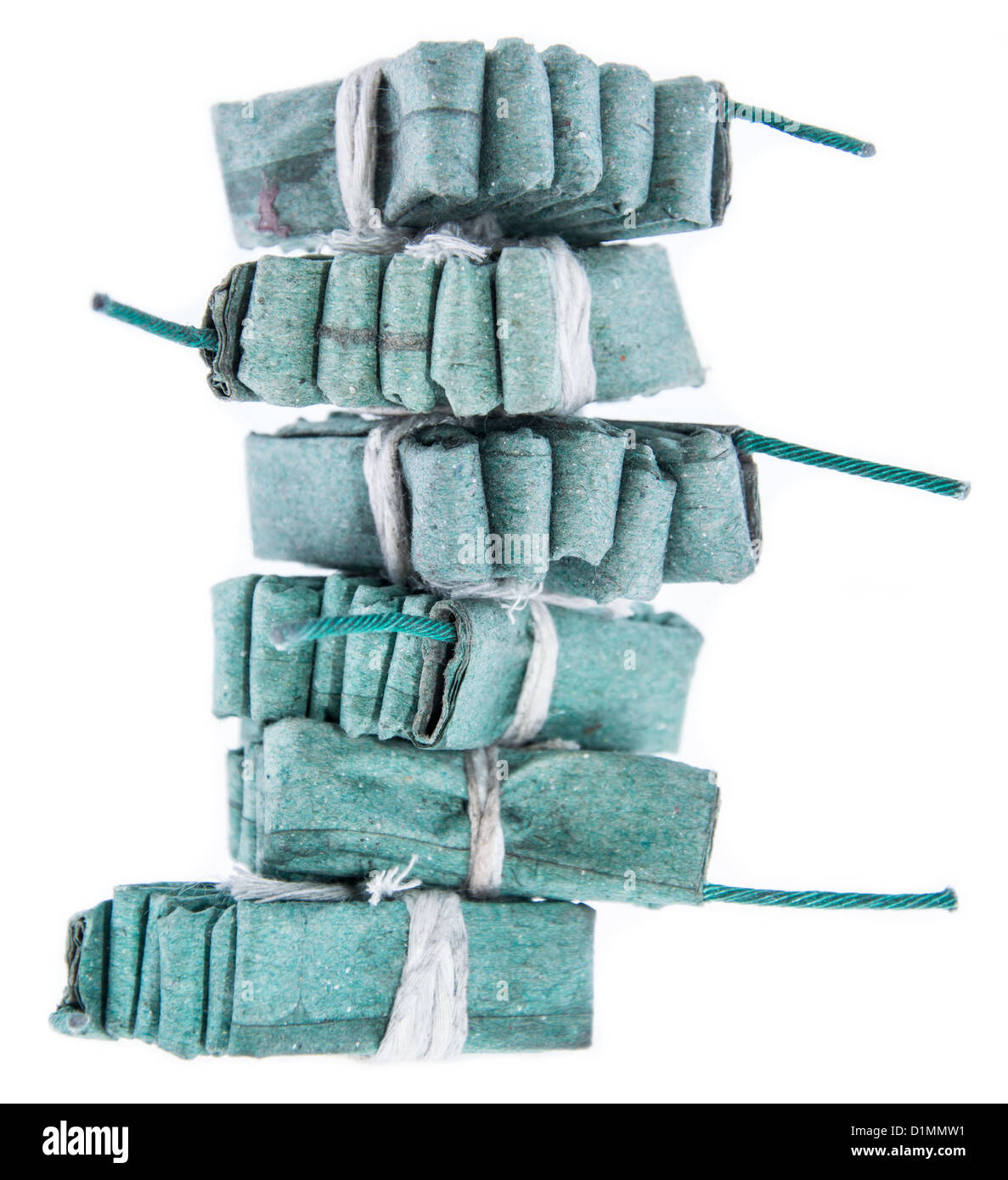 Firework set on white Cut Out Stock Images & Pictures - Alamy