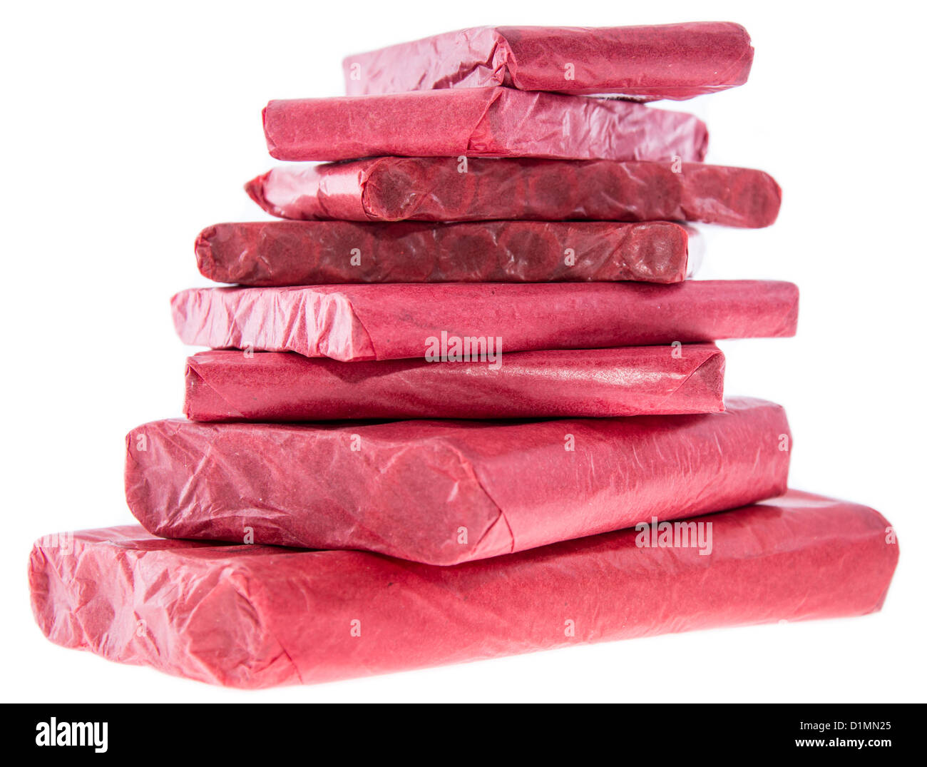 Different Firecrackers isolated on white background Stock Photo - Alamy