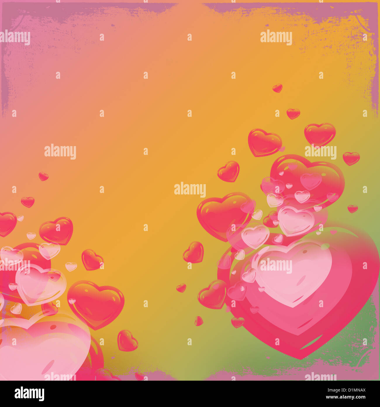 beauty hearts background Stock Photo - Alamy