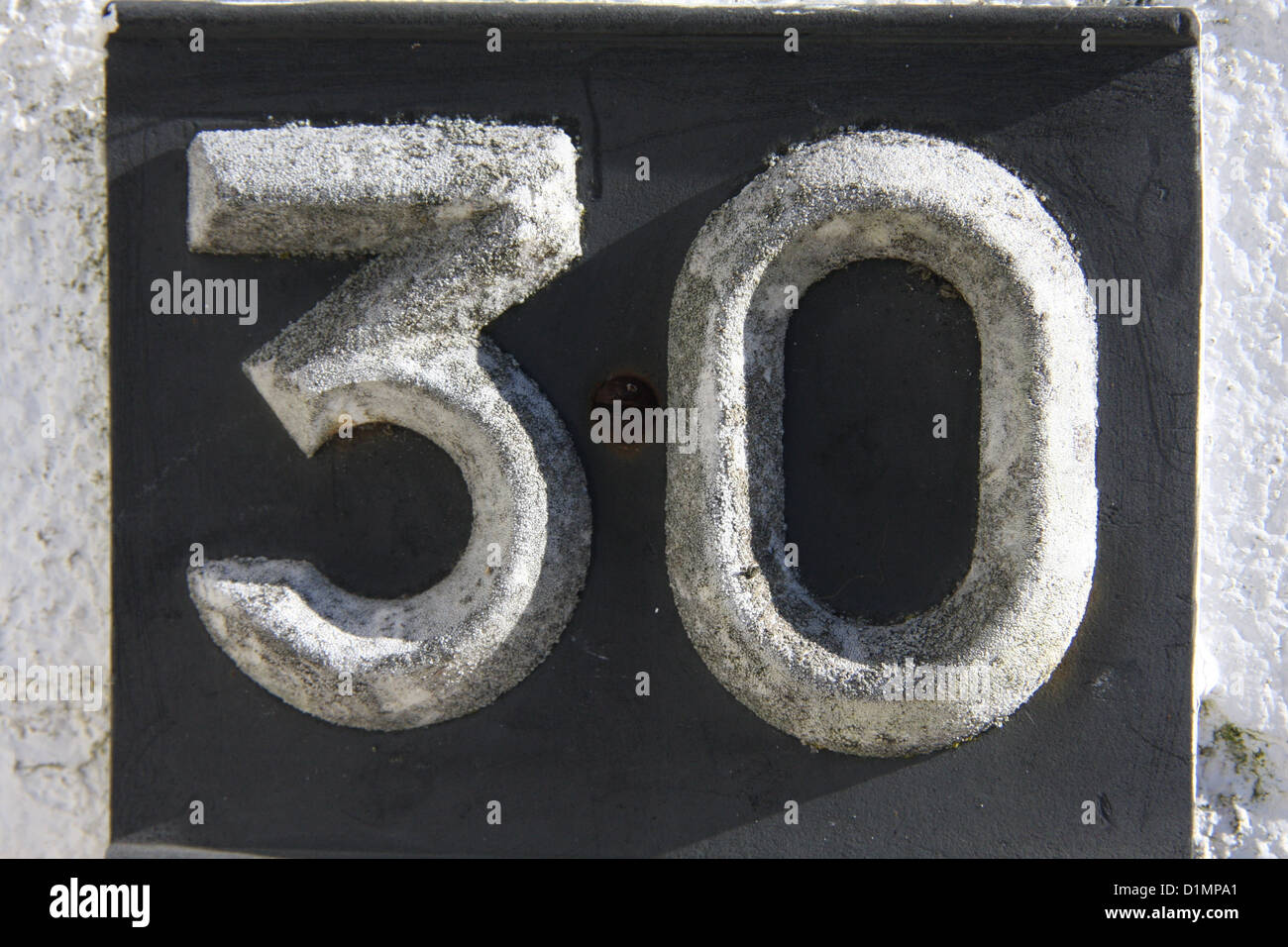 Number 30 house address hi-res stock photography and images - Alamy