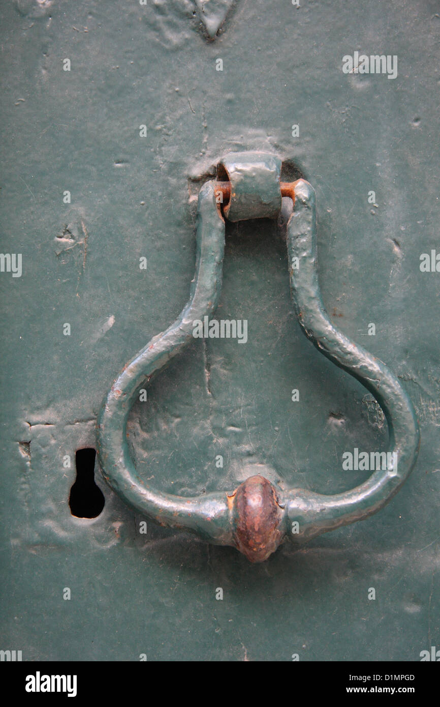 Ancient Door Knocker Stock Photo - Alamy