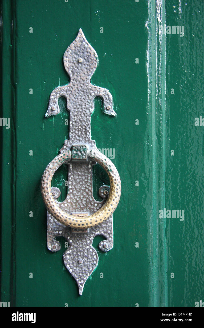 Ancient Door Knocker Stock Photo - Alamy