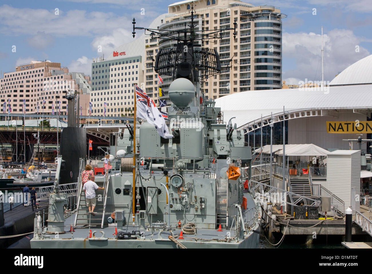 hmas vampire at the national maritime museum, darling harbour sydney ...
