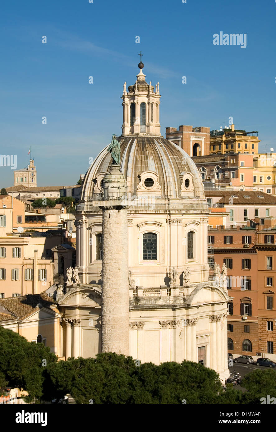 Santissima Nome di Maria (Most Holy Name of Mary) Church and Colonna di ...