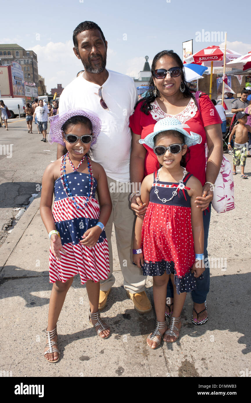 Red And White Family
