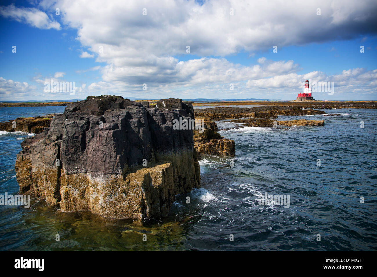 Longstone Lighthouse on Outer Farne Island Stock Photo - Alamy
