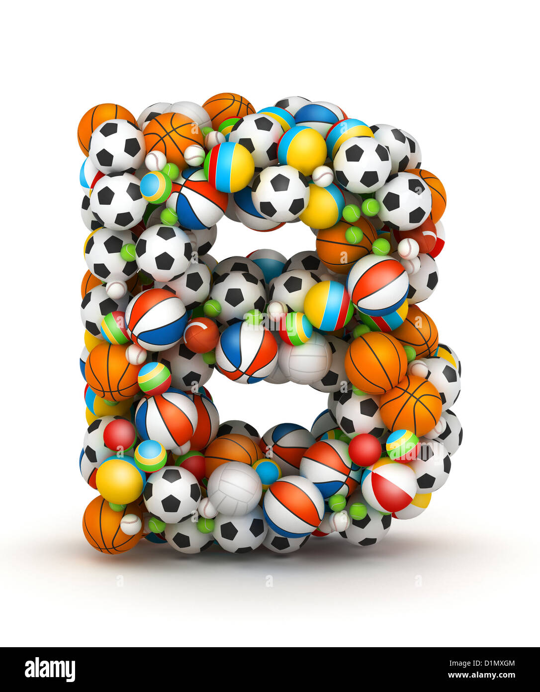 Children playing volleyball Cut Out Stock Images & Pictures - Alamy