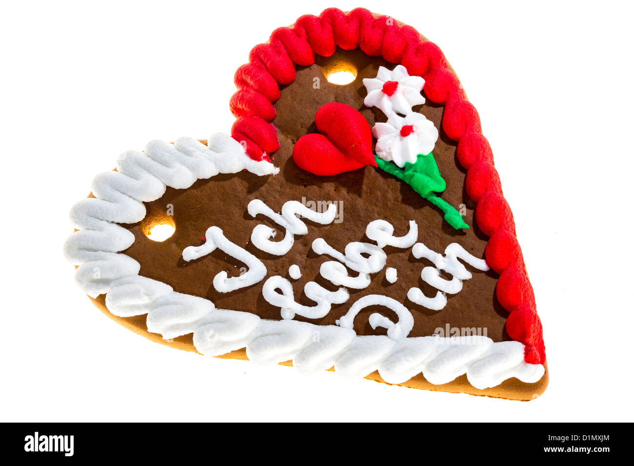 Declaration love gingerbread hi-res stock photography and images - Alamy