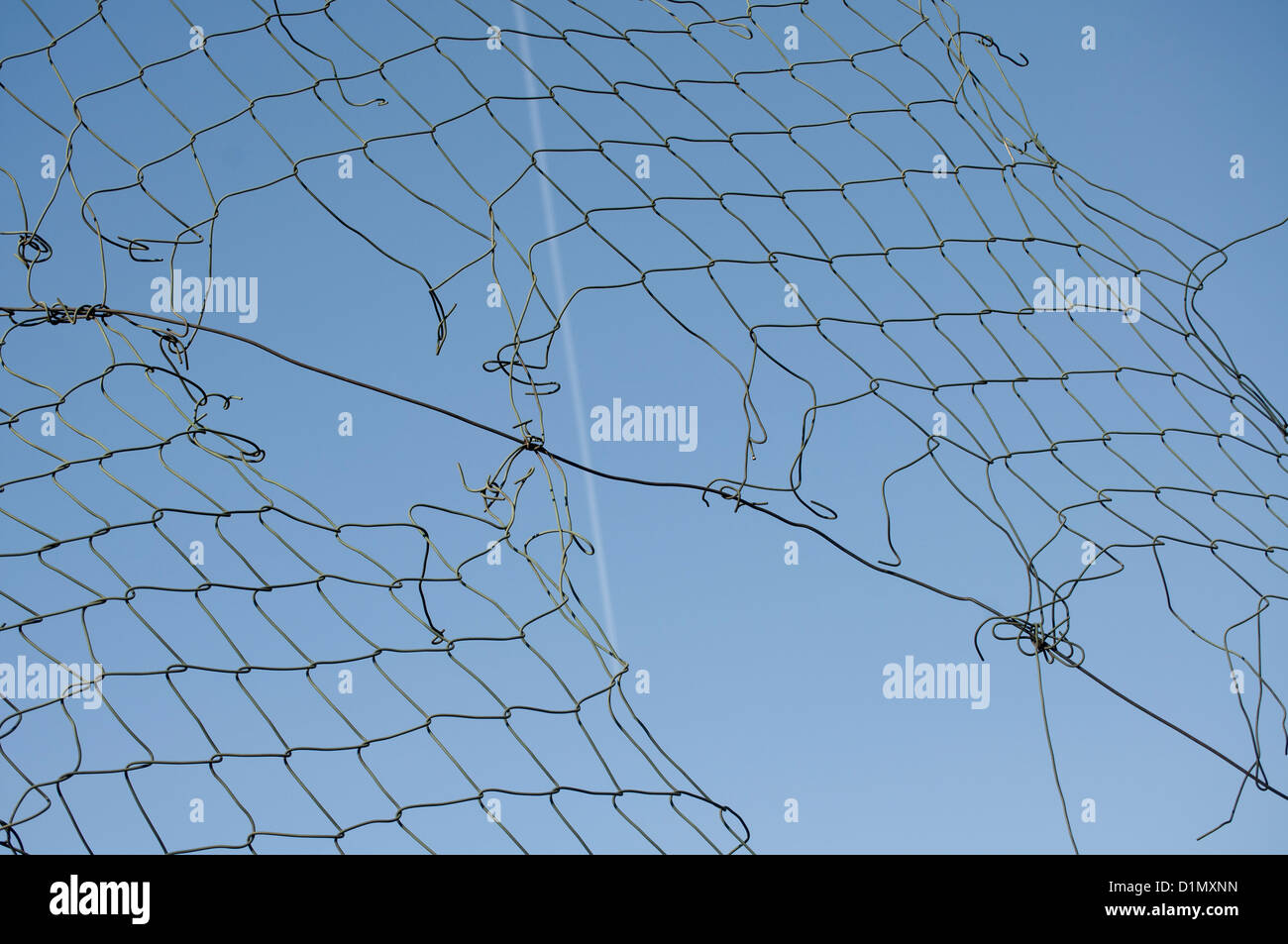 Chain Link Fence Stock Photo - Alamy