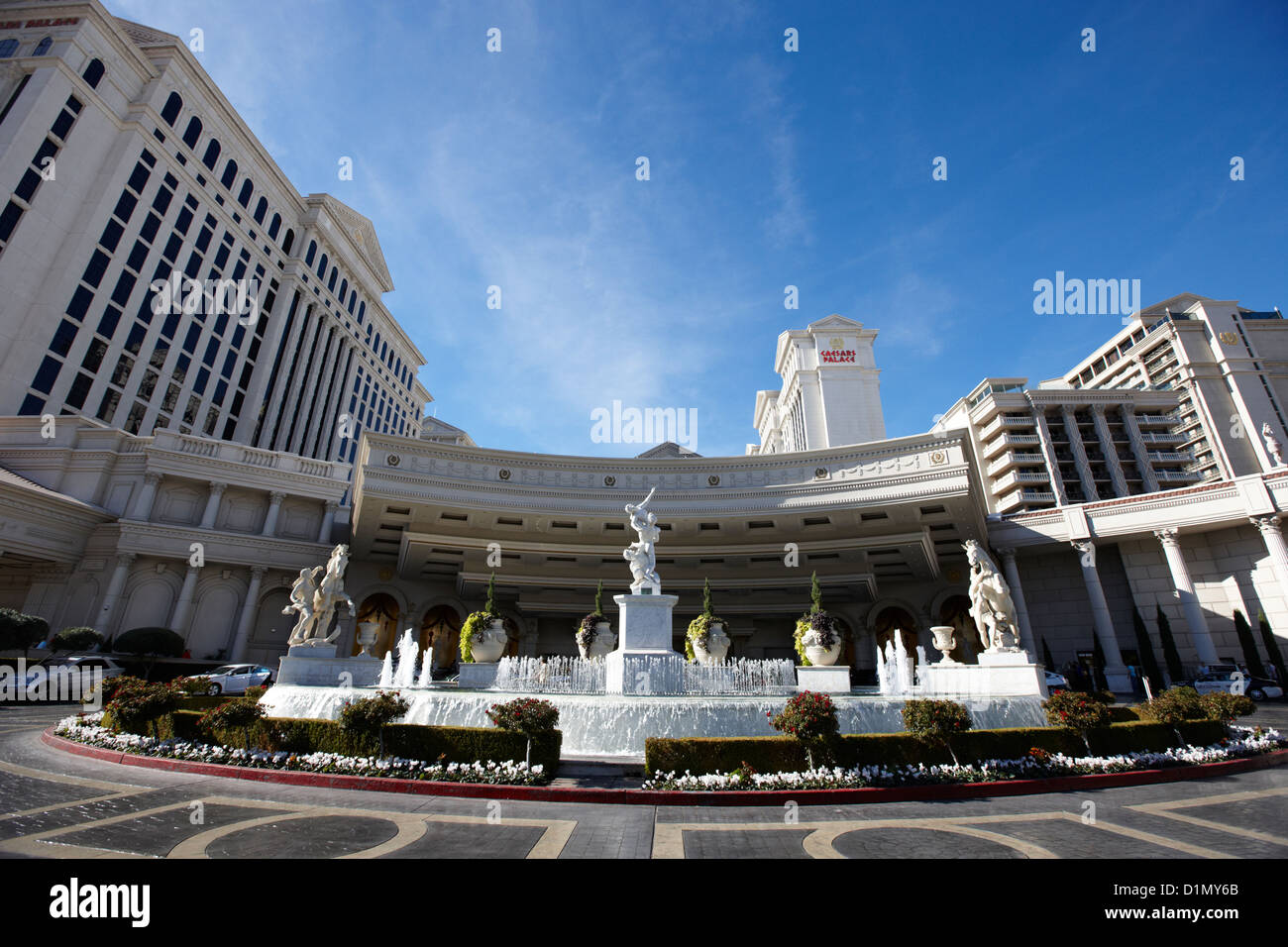 caesars palace luxury hotel and casino Las Vegas Nevada USA Stock Photo ...