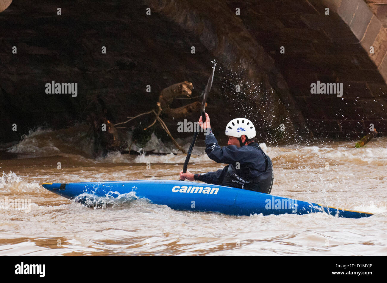 Hereford, UK. 30th december 2012. Stephen Katona 42 a Doctor and ...