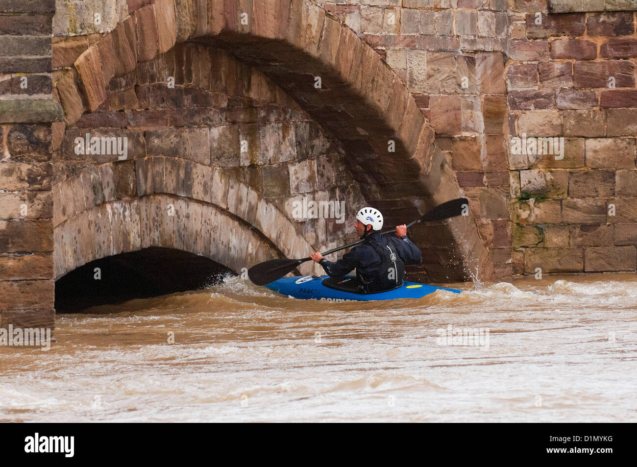 Hereford, UK. 30th december 2012. Stephen Katona 42 a Doctor and ...
