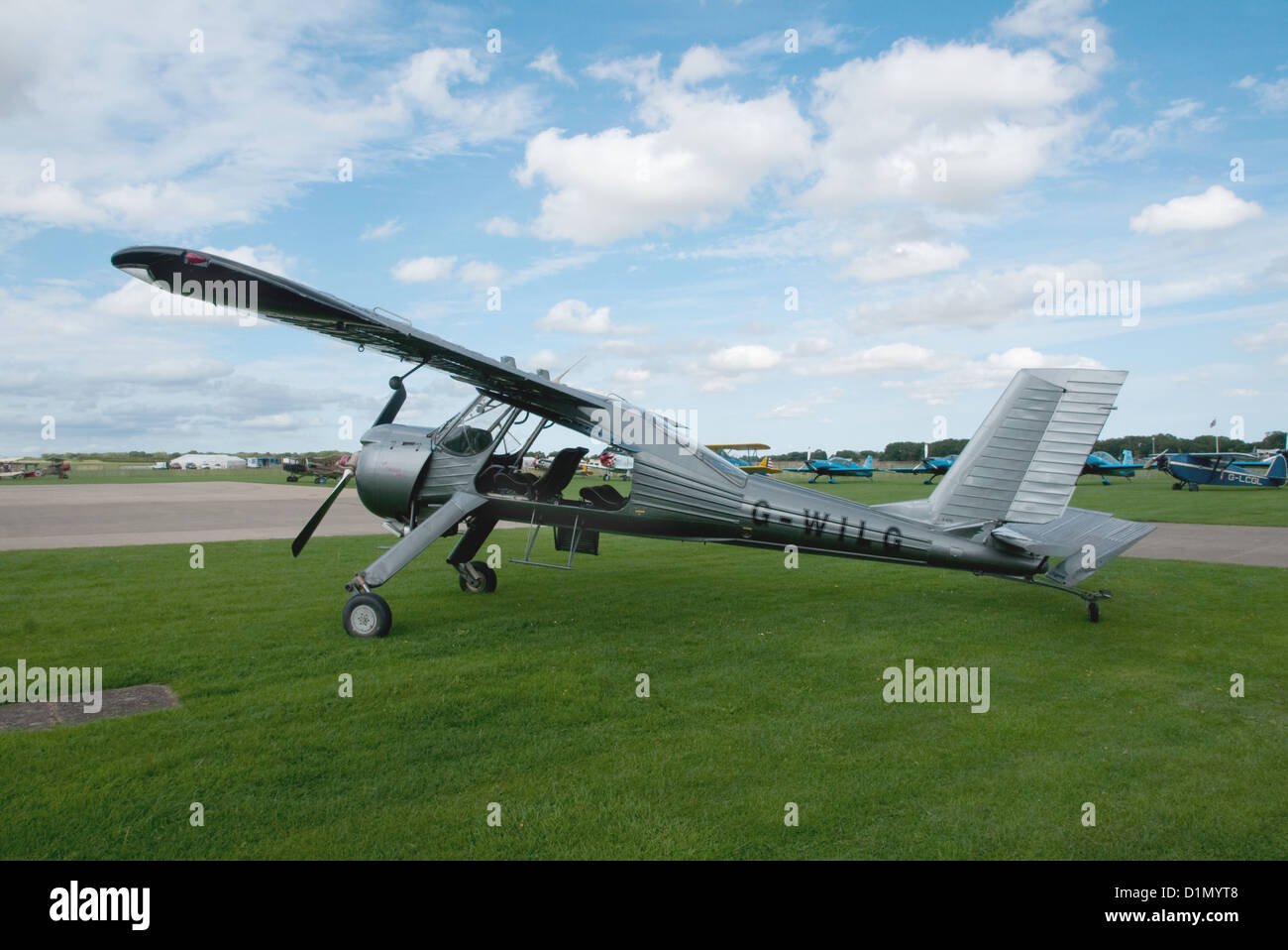 Polish - built Wilga sports utility aircraft Stock Photo - Alamy