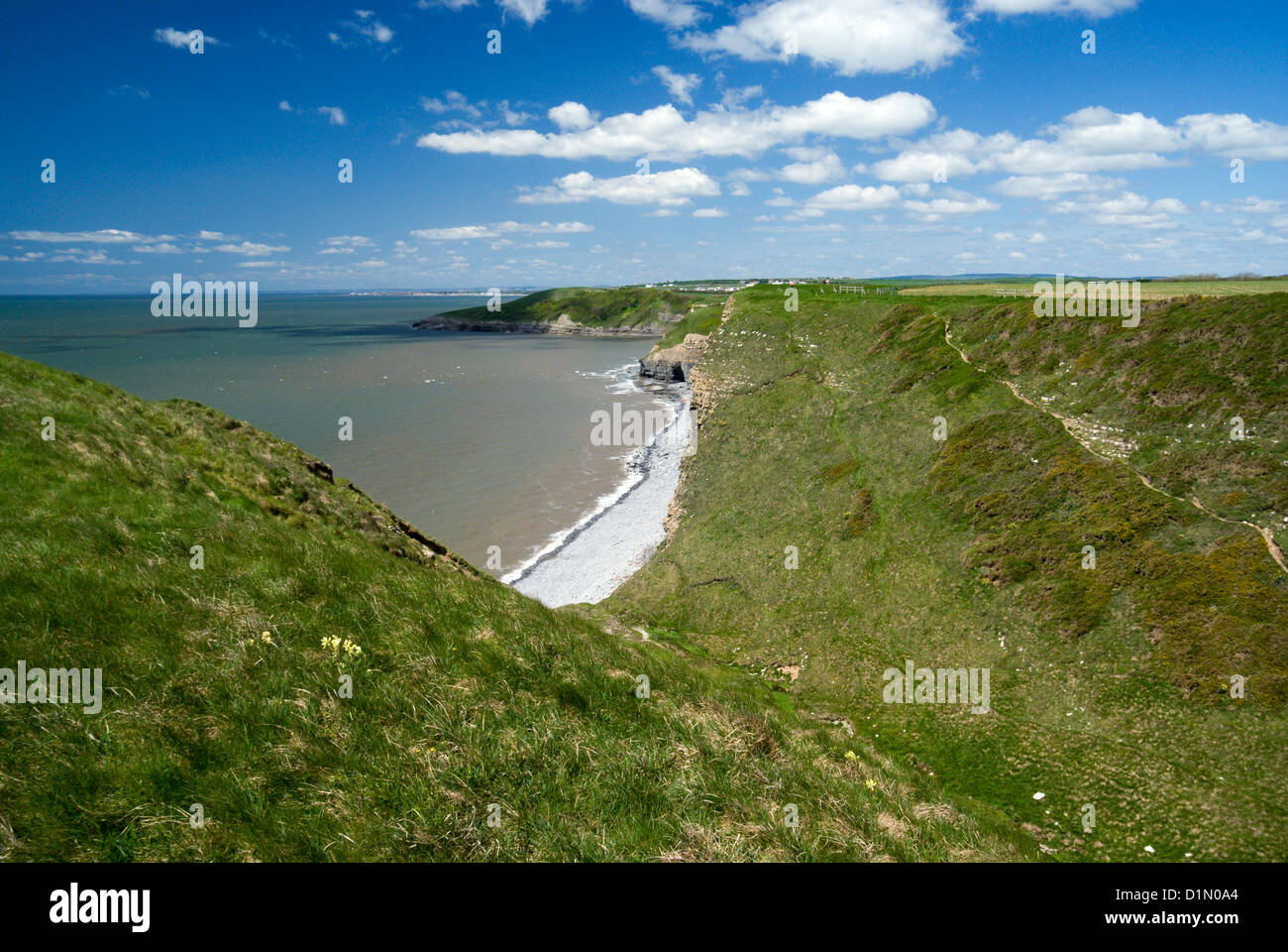 Cwm Nash, The Glamorgan Heritage Coast, Vale of Glamorgan, South Wales ...