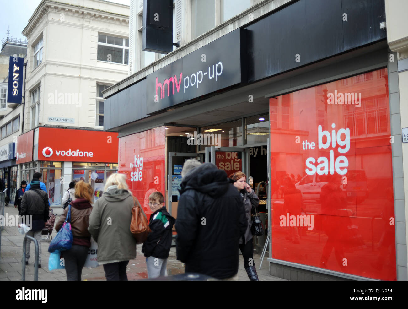 Hmv pop up shop hi-res stock photography and images - Alamy
