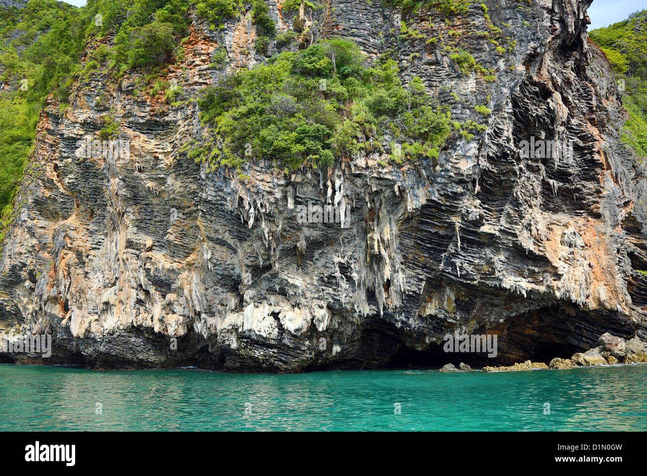 Limestone Cliffs, Krabi, Phuket, Thailand Stock Photo - Alamy