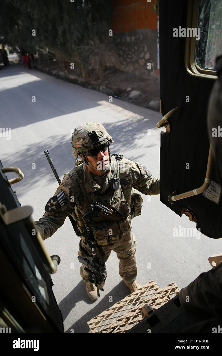 U.S. Army Spc. Joseph Sullivan, part of the Provincial Reconstruction ...