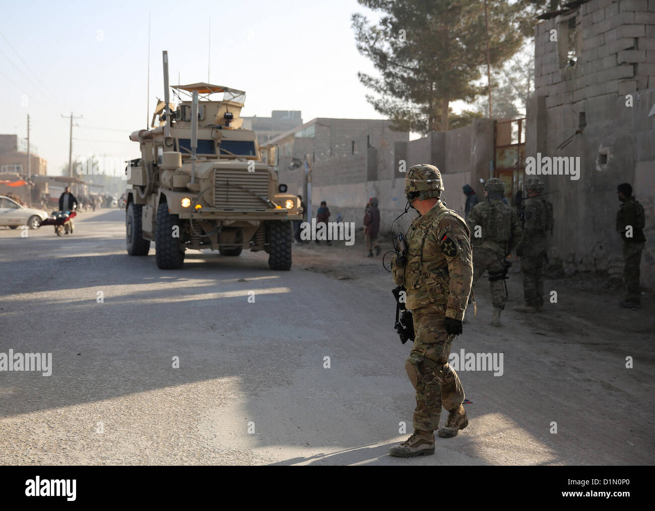 During key leader engagement hi-res stock photography and images - Alamy