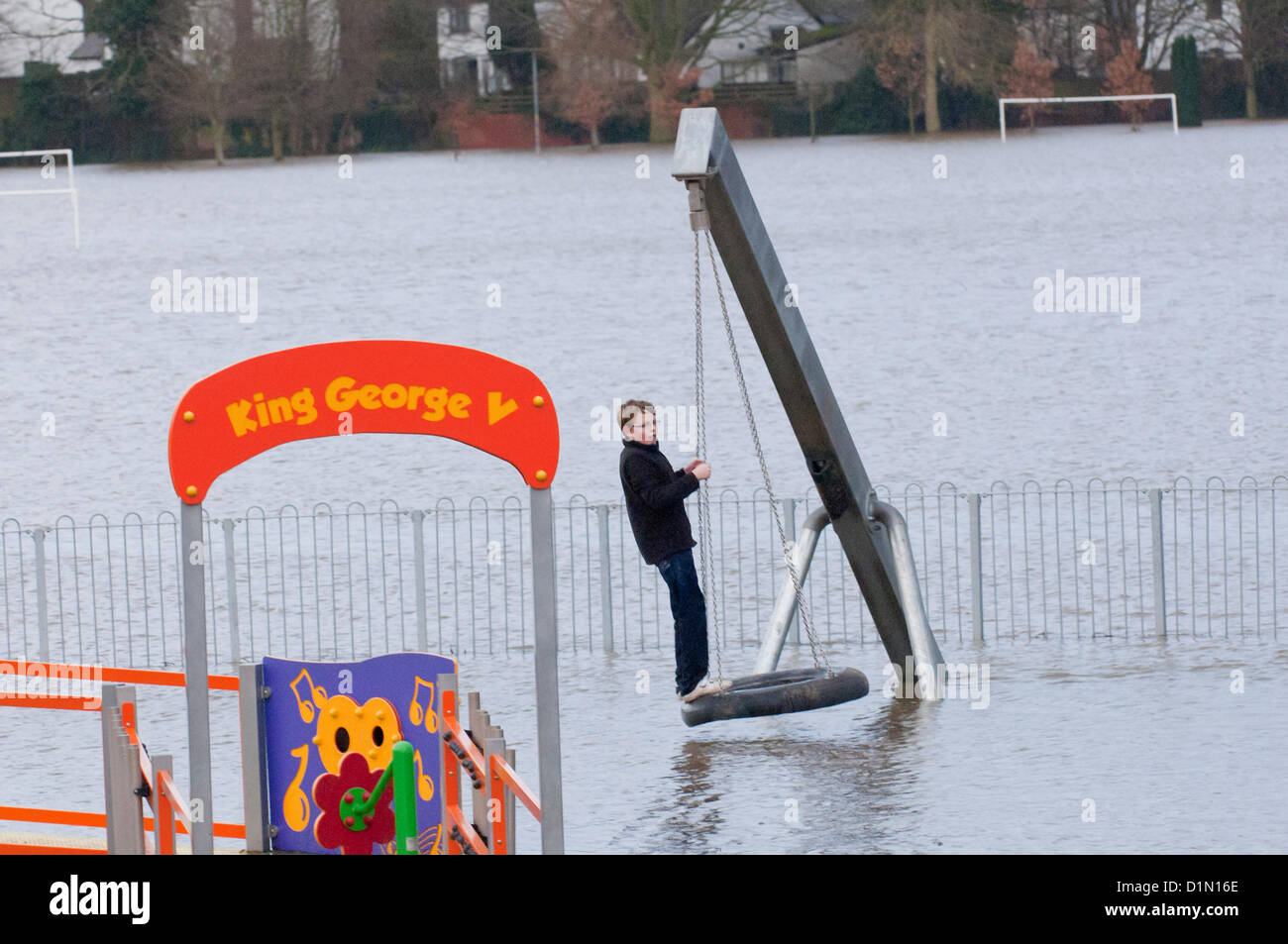 Flooding king george play park hi-res stock photography and images - Alamy