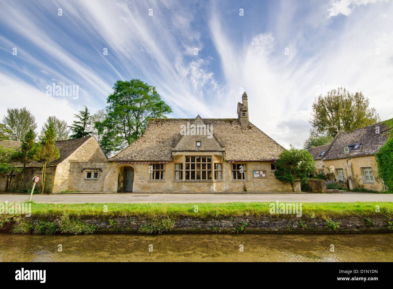 The Village Hall in Lower Slaughter in the Cotswolds Stock Photo - Alamy