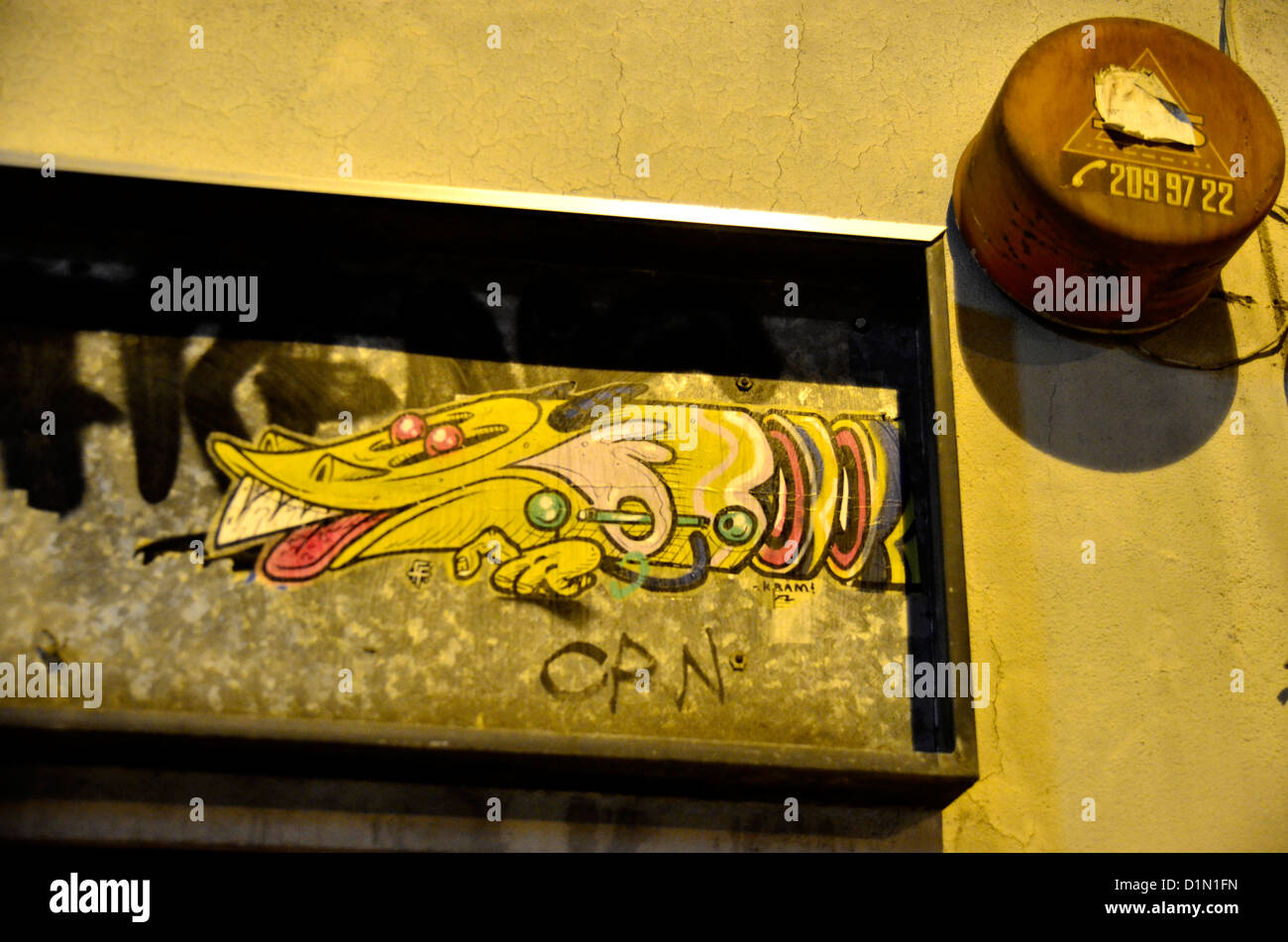 Street art in Sant Antoni neighborhood, the new hipster area in ...