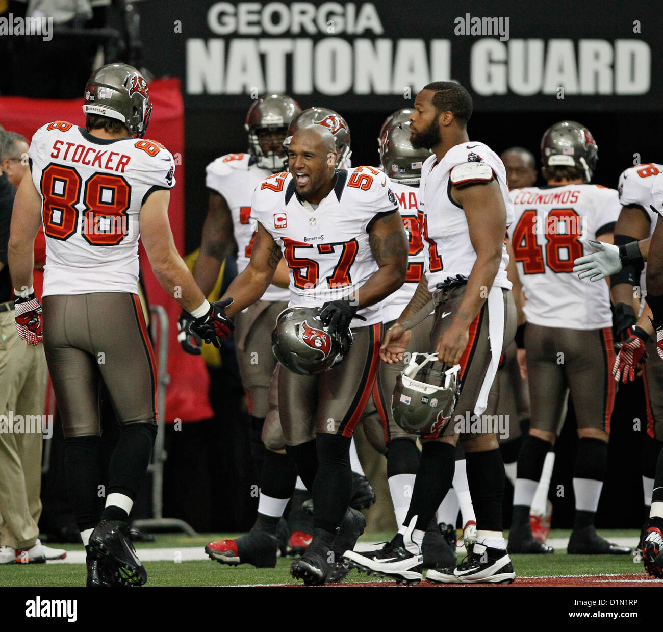 Dec. 30, 2012 - Florida, U.S. - Tampa Bay Buccaneers tight end Luke ...