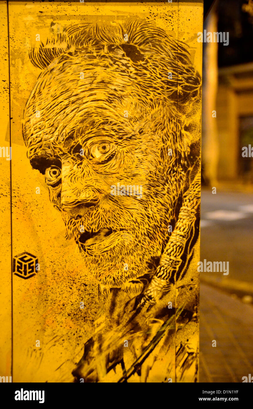 Street art in Sant Antoni neighborhood, the new hipster area in ...