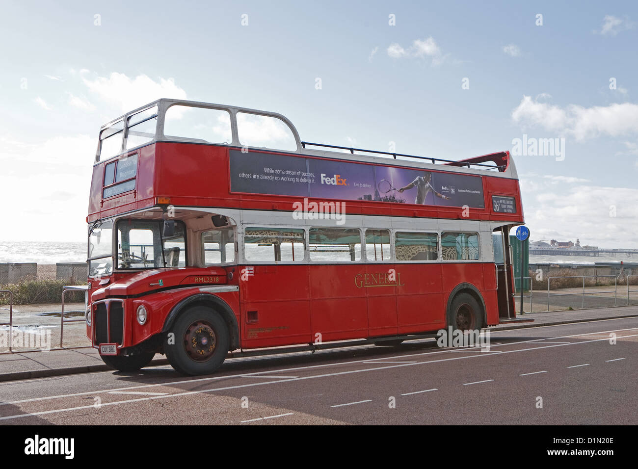Bus passengers brighton hi-res stock photography and images - Alamy