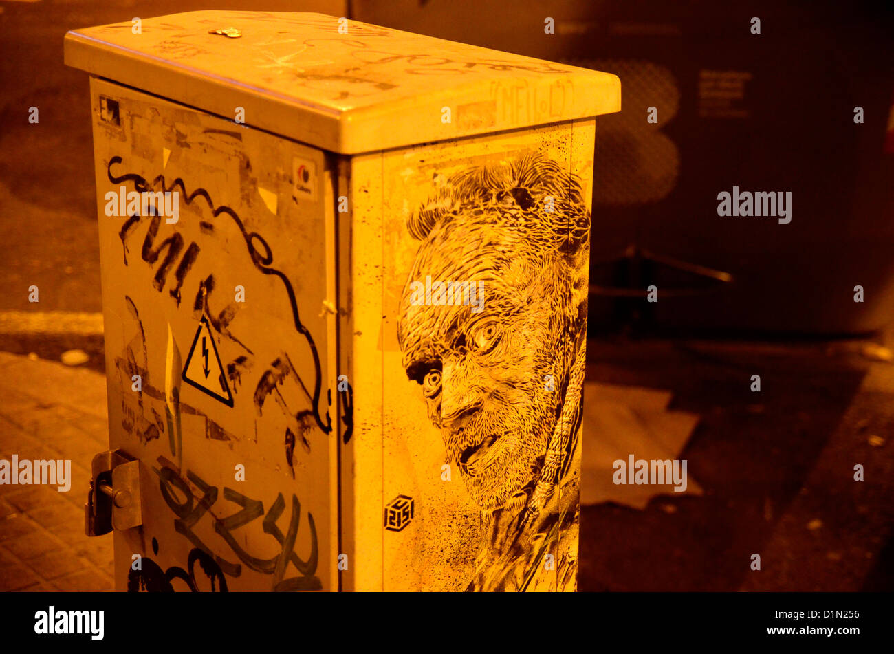 Street art in Sant Antoni neighborhood, the new hipster area in ...