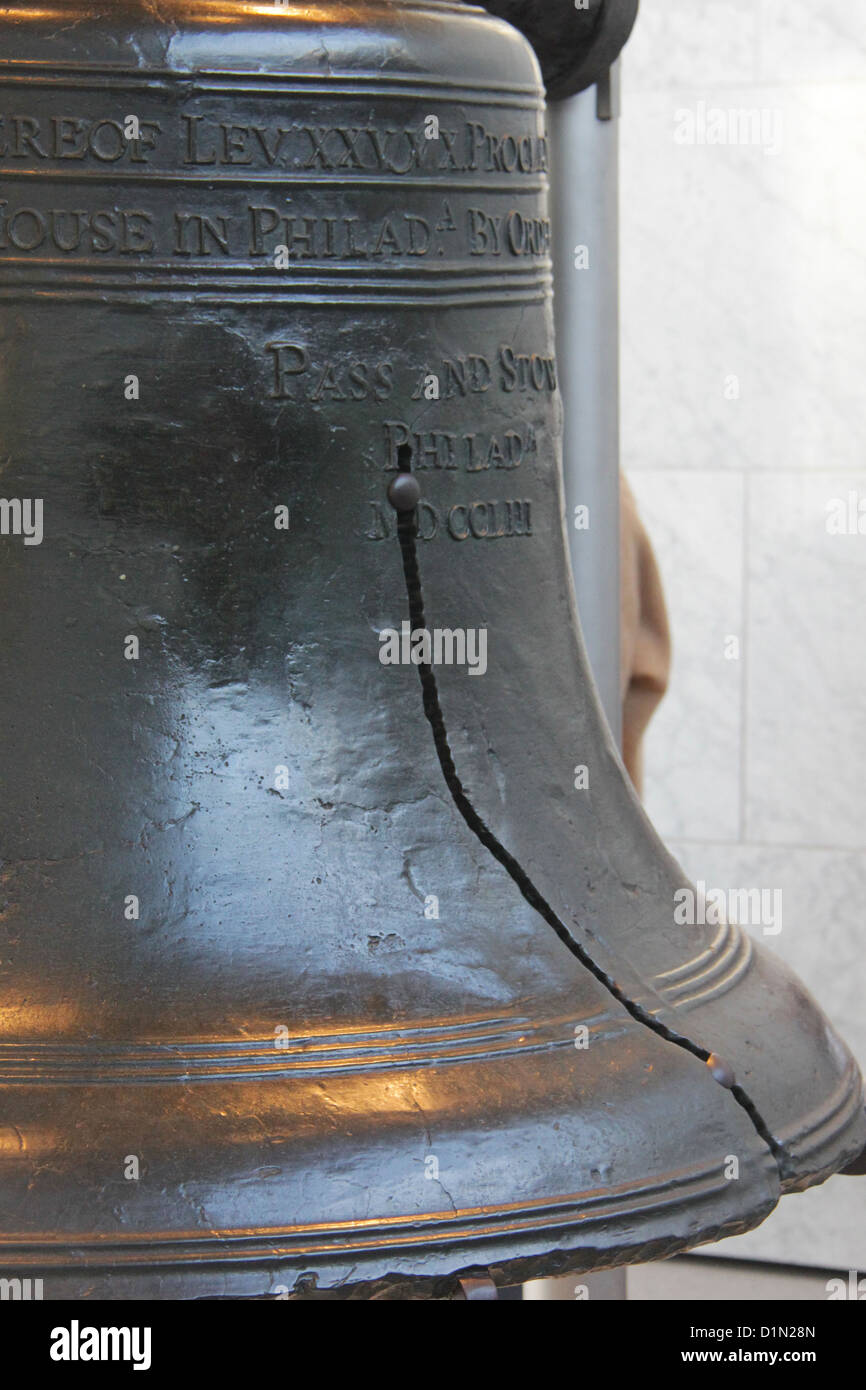 Liberty Bell, Philadelphia, Pennsylvania Stock Photo - Alamy