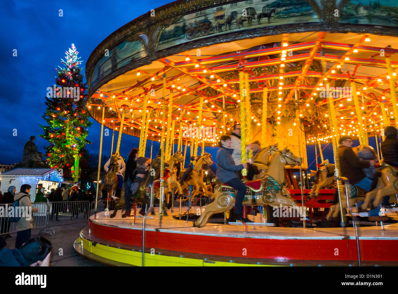 Paris, France, Street Scenes, Merry-go-Round, Round About, Carousel ...