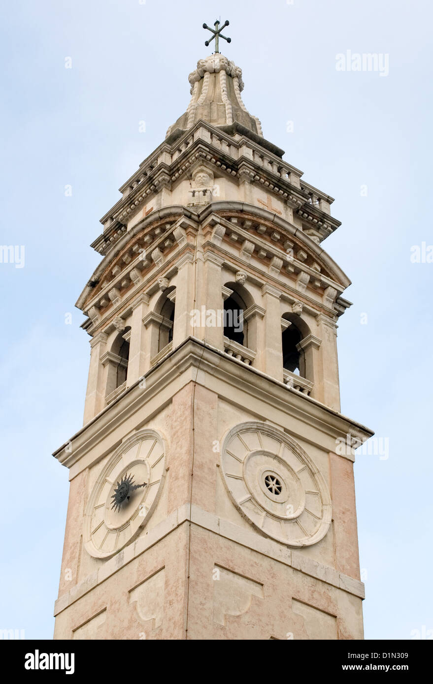 Church Tower, Venice, Italy Stock Photo - Alamy
