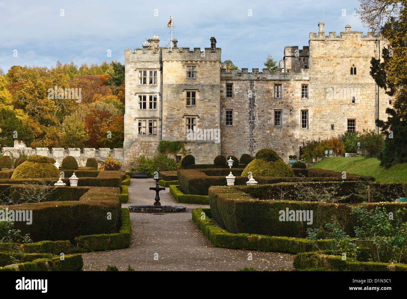 Chillingham Castle, Northumberland, England Stock Photo - Alamy