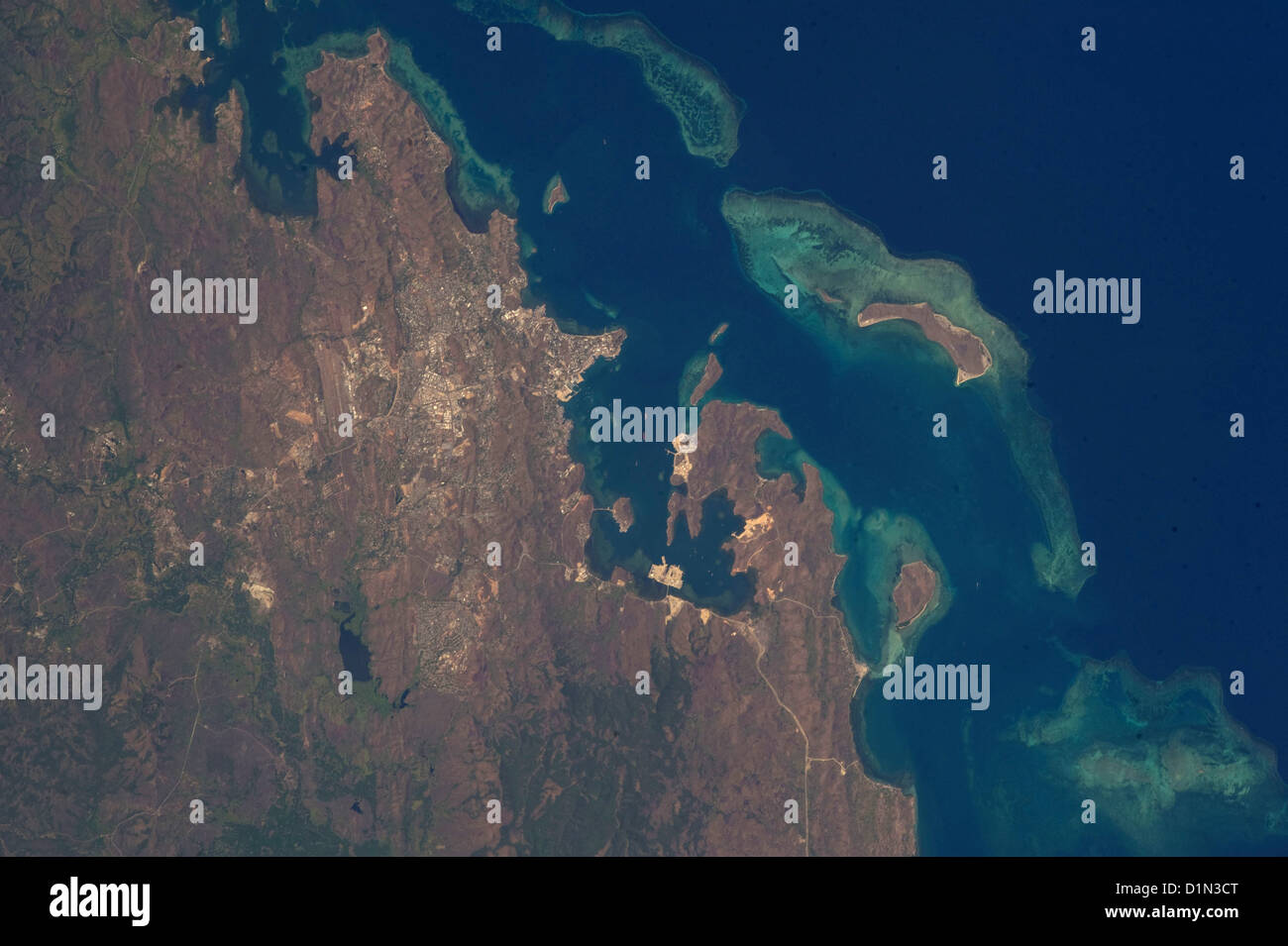Papua new guinea satellite image hi-res stock photography and images ...