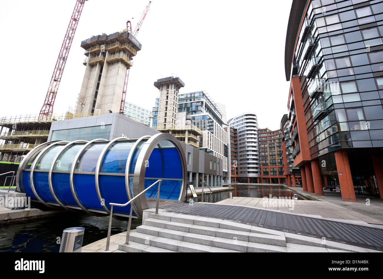 Helix bridge construction hi-res stock photography and images - Alamy